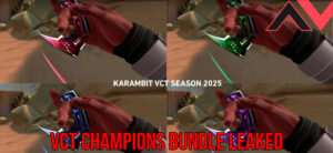 VCT Champions Bundle 2025 in Valorant Patch 10.4: Amazing Variants and ...