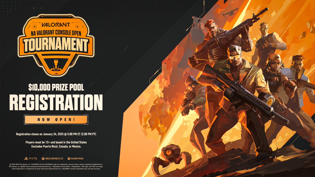 NA VALORANT Console Open: $10,000 Tournament Awaits | AllValorant ⇒ AllValorant