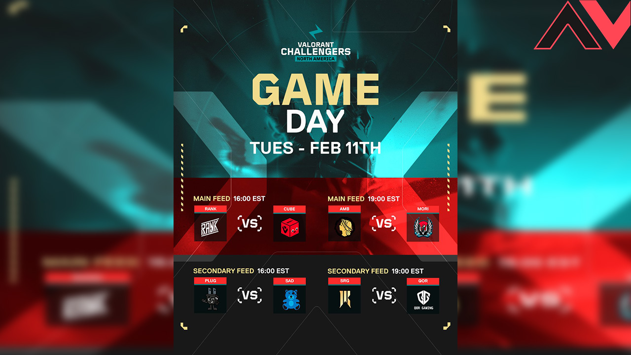 Valorant Challengers NA Matchups for February 11 Schedule and Details ...